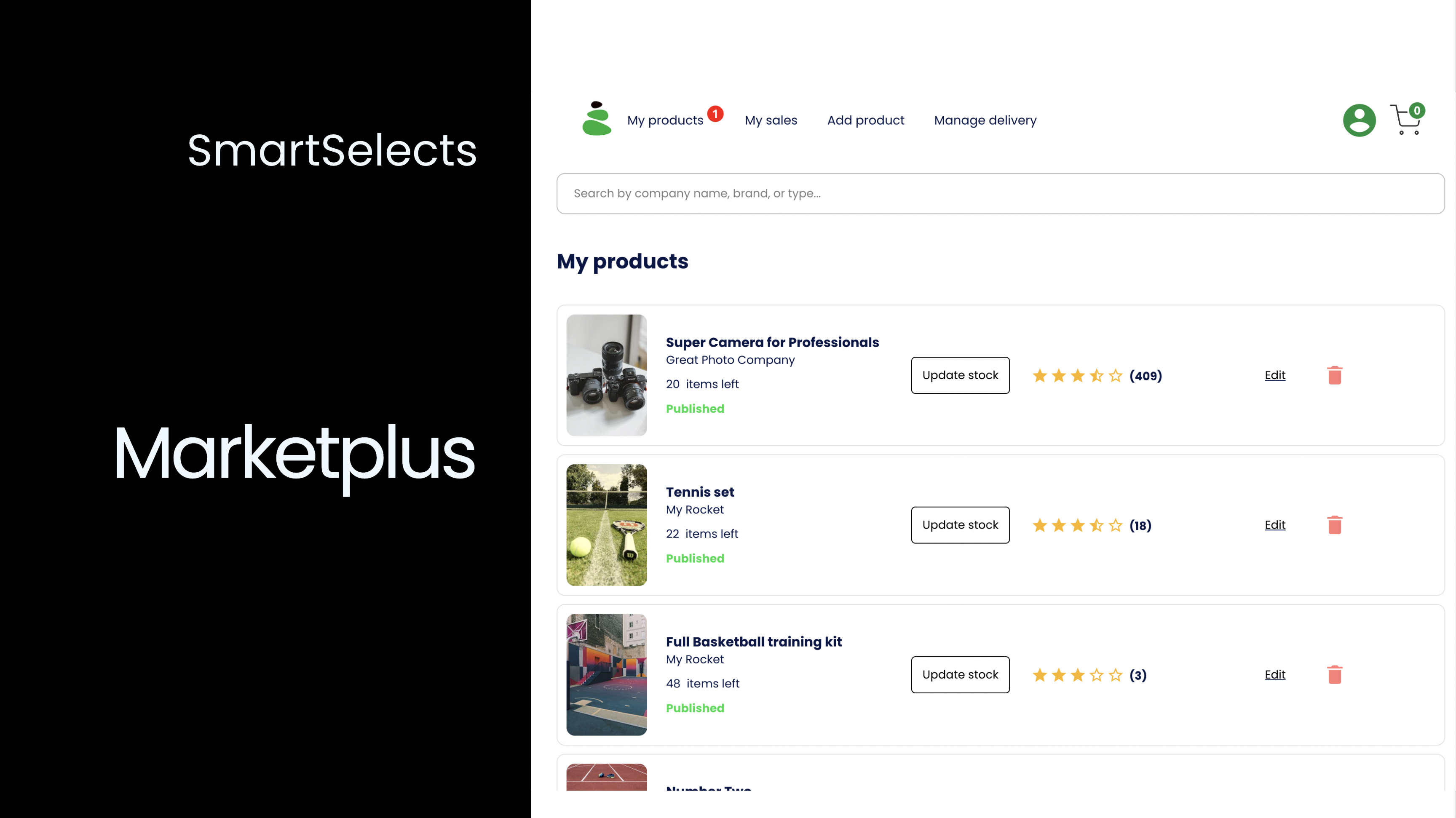 Marketplus Template | Bubble
